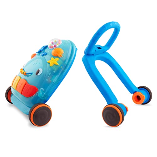 B. Play – Musical Activity Walker – Whale Walker for Active Play – Songs, Sounds & Lights – Interactive Toy for Baby, Toddler – 10 Months + – Walk 'n' Play
