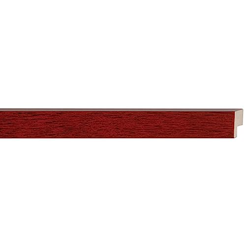 8x6 Frame Brown Red Cherry Wood Picture Frame Width 0.75 Inches | Interior Frame Depth 0.5 Inches | Cerise Collection | UV Acrylic, Foam Board Backing & Hanging Hardware Included