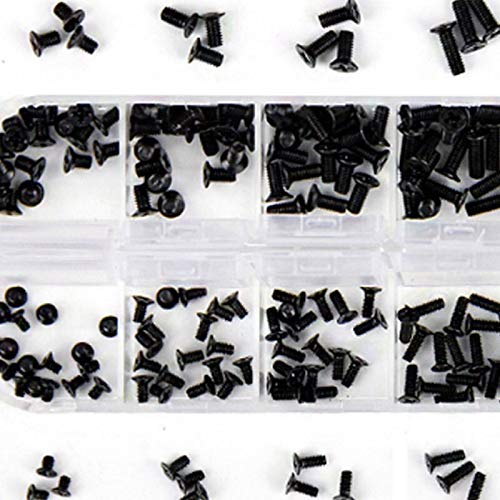 Mechanical Screw Kit for Computer Case 240PCS/Box Electronic Repair Small for Laptop Screws Assemble Mini Digital Micro Screwdriver Set SCRW-130324