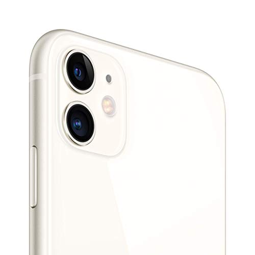 Apple iPhone 11 64GB, White - Locked Cricket Wireless (Renewed)