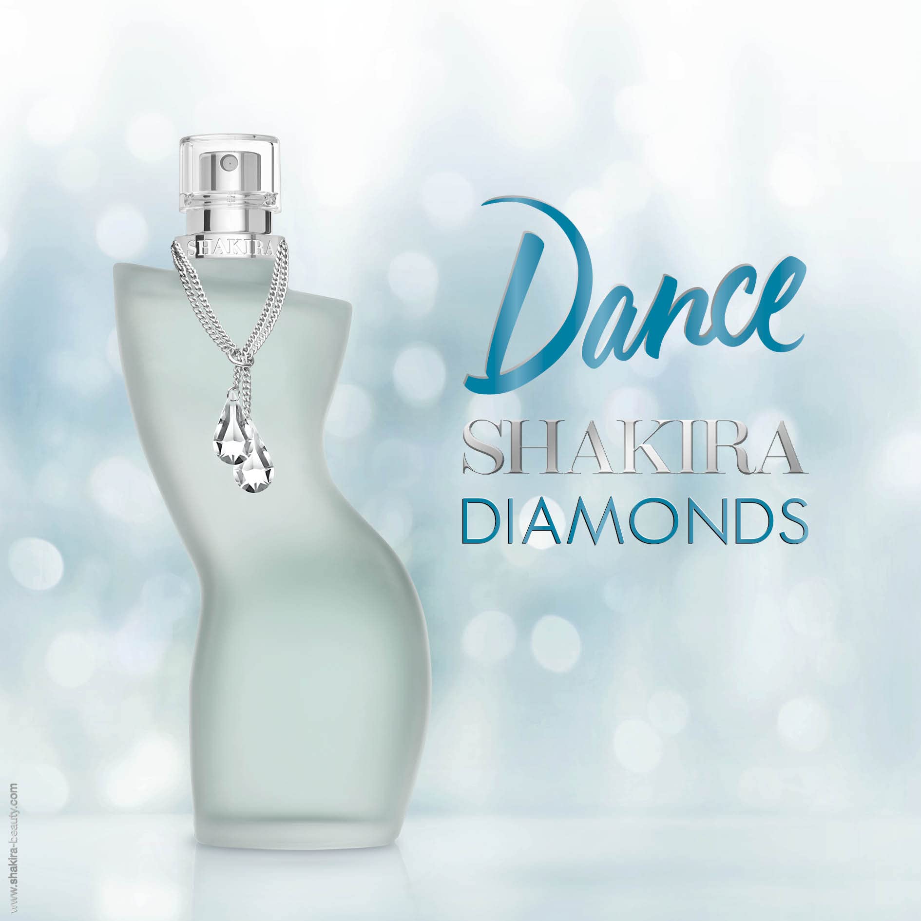 Dance Diamond by Shakira for Women - 2.7 oz EDT Spray