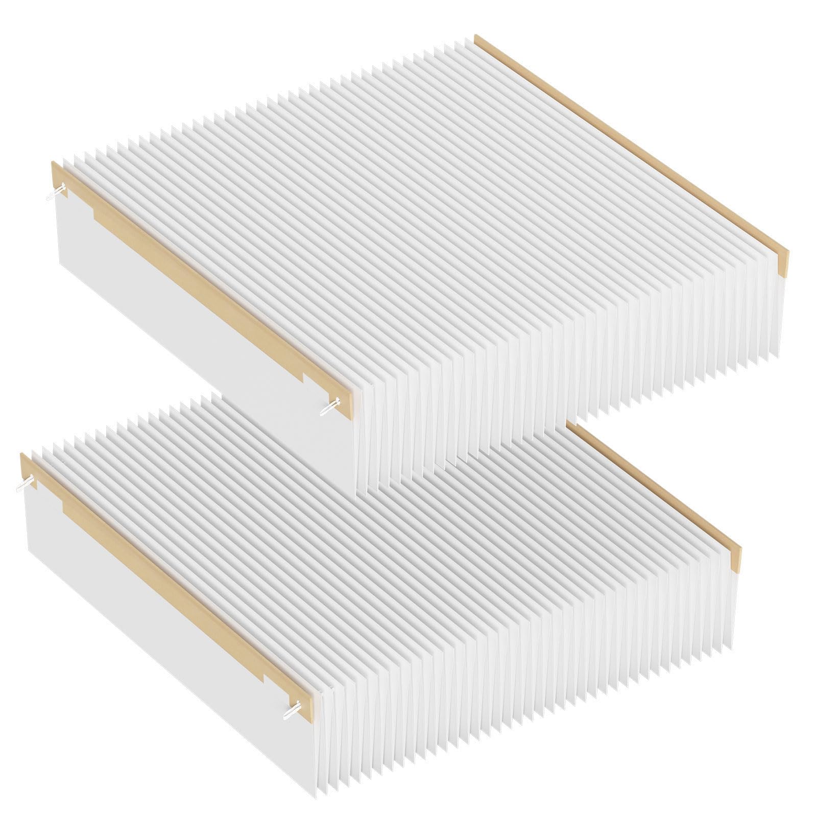 201 Replacement Filter MERV 13 Compatible with Aprilaire 2200, 2250, Space Gard 2200 Whole House Air Cleaner Purifiers and Lennox PMAC-20C (Lennox X0445), MERV-13 Air Filter, 2-Pack