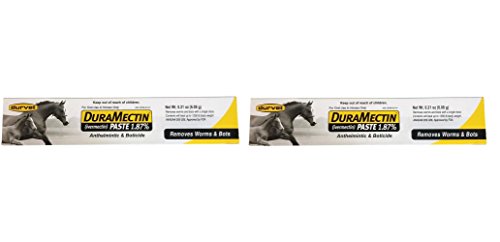 Duramectin Ivermectin Paste 1.87% For Horses, 0.21 oz (2-Pack)