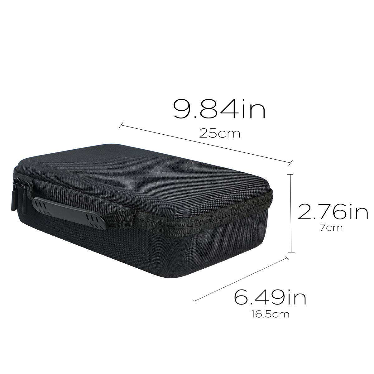 co2CREA Organizer Storage Case for Household Batteries AA Double A/AAA Triple A Everyday Alkaline Battery, Hard Battery Organizer Storage Box, Carrying Case Bag Holder - Holds 116 Batteries