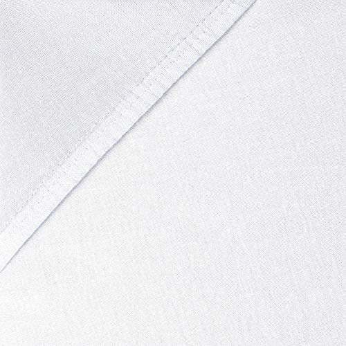 babybay Fitted Sheet Terry Cloth, White, for babybay Maxi