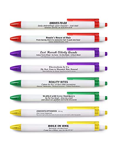 Genuine Fred Borrow My Pens, 8 Count (Pack of 1), G-Rated