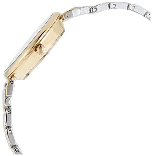 Anne Klein Women's AK/2159NVTT Two-Tone Bracelet Watch