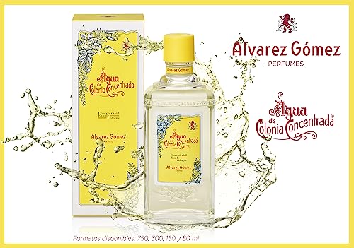 Alvarez Gomez Agua de Colonia Concentrada Eau de Cologne Splash, 10.14 Ounce