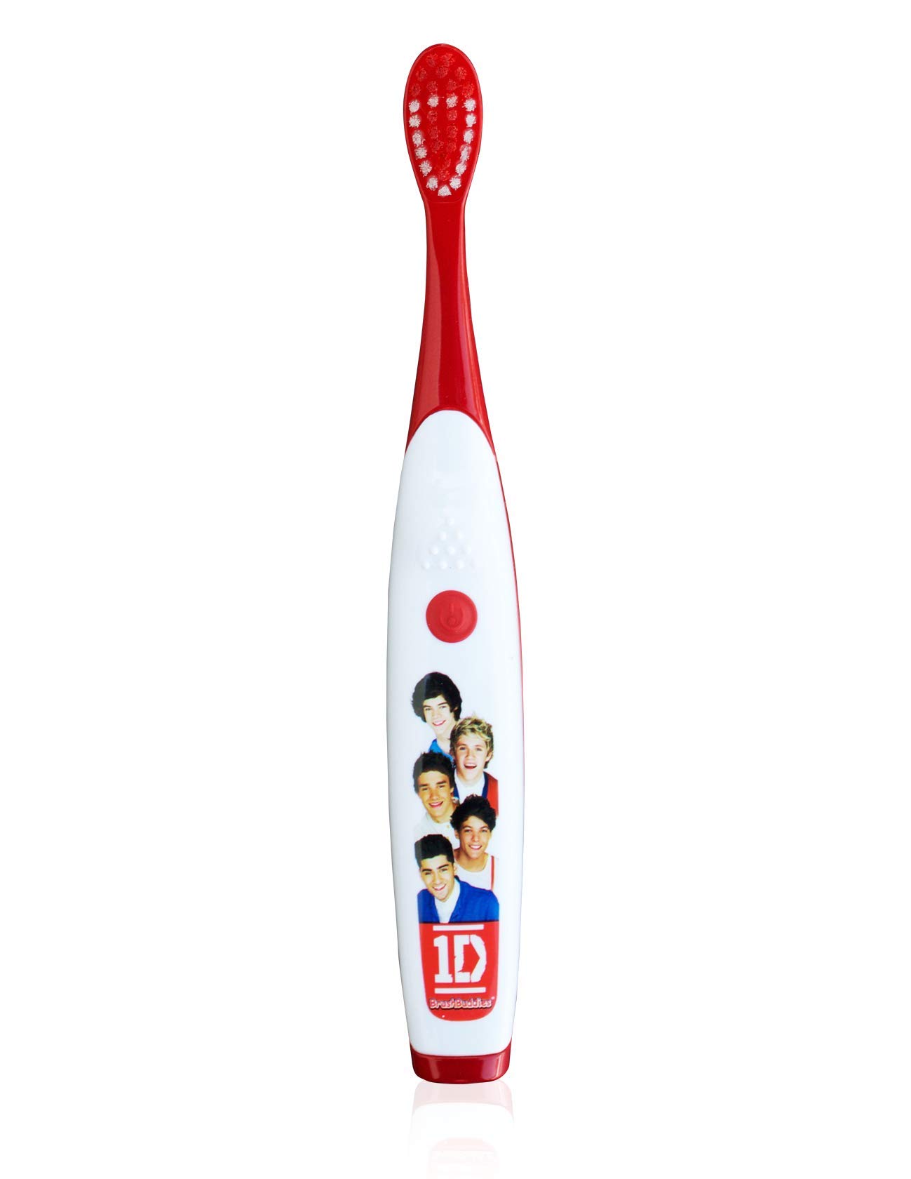 BB One Direction Singing Toothbrush (Live While We're Young) - Red, Soft, Manual, Musical, 1 Count