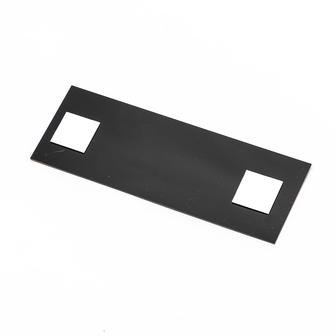 All Quality Basic Exit Wall or Door Sign - Simple & Clear To Ensure Safety | Easy to Install - Black/Silver - Large (1 Pack)
