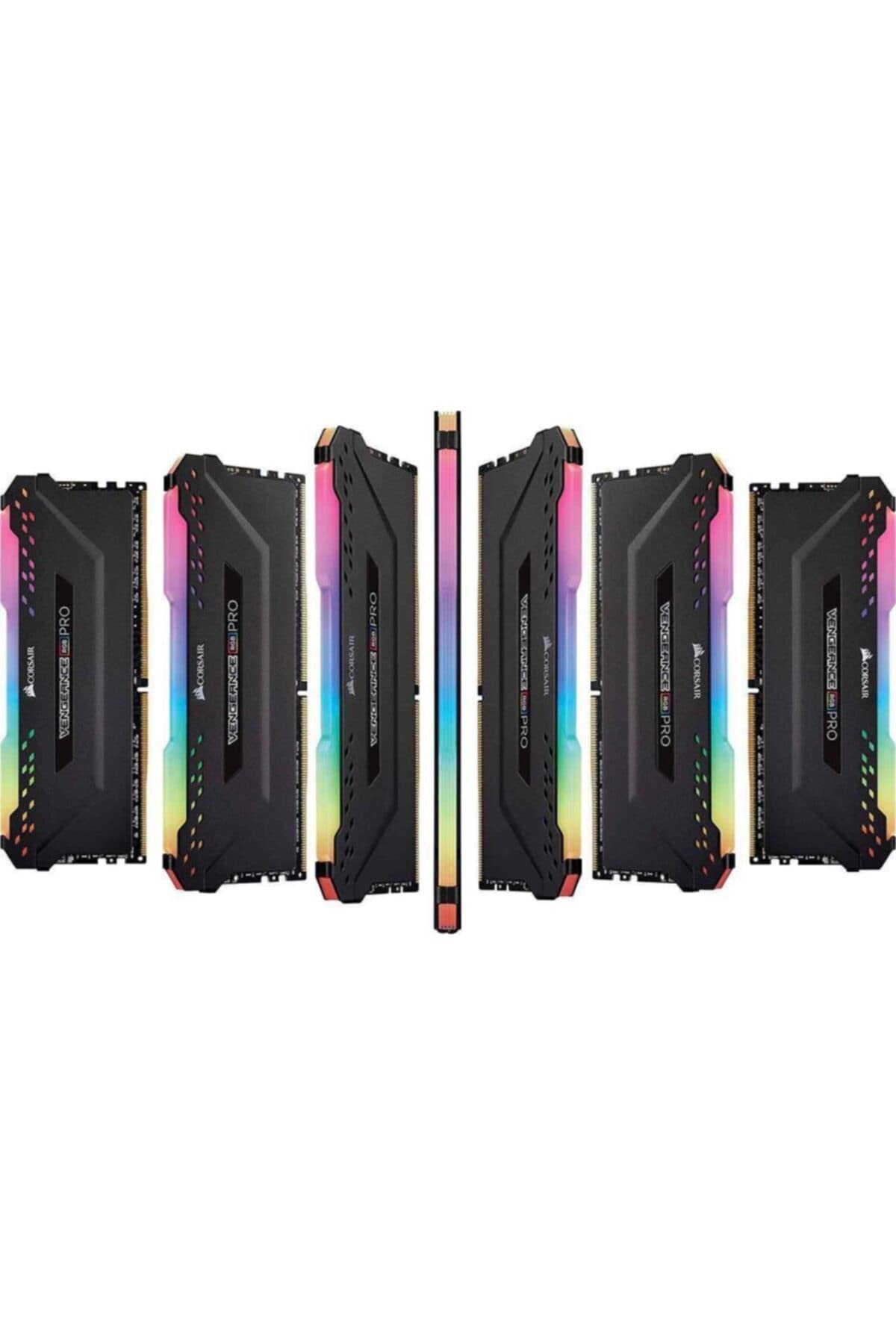 Corsair Vengeance RGB Pro 16GB (2x8GB) DDR4 4000 (PC4-32000) C18 AMD Optimized Memory – Black