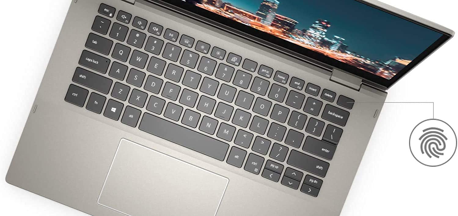 2021 Latest Dell Inspiron 14 5406 2 in 1 Laptop 14" HD Touchscreen 11th Gen Intel Core i3-1115G4 Processor 16GB RAM 256GB SSD Webcam HDMI FP Reader Backlit Keyboard Windows 10 S Dune
