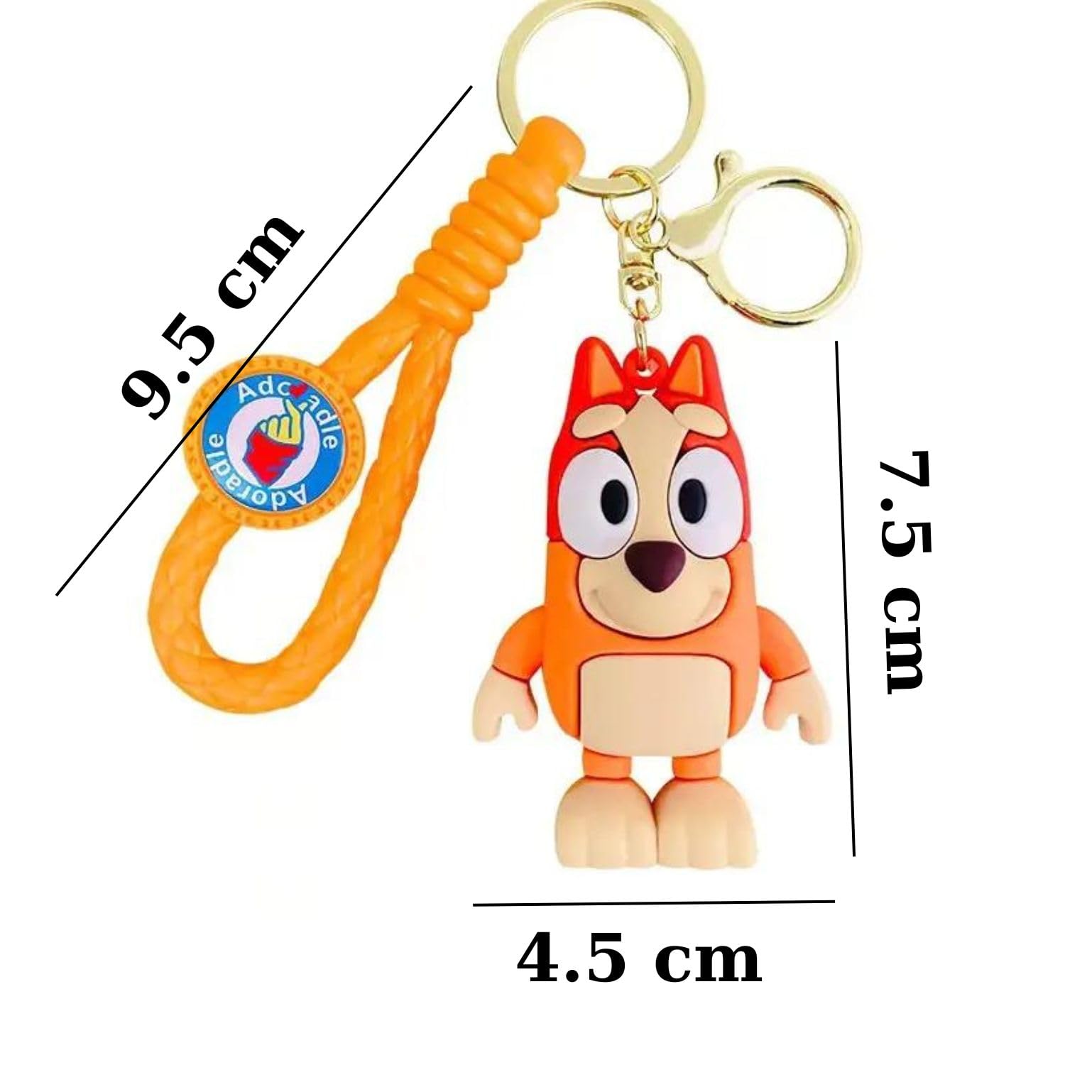 2pcs Cute Kawaii Accessories, Anime Keychain Adorable Keychain Keyring Key Purse Handbag Car And Backpack, Keychains For Kids,Cute Keychains For Women (Style 1)