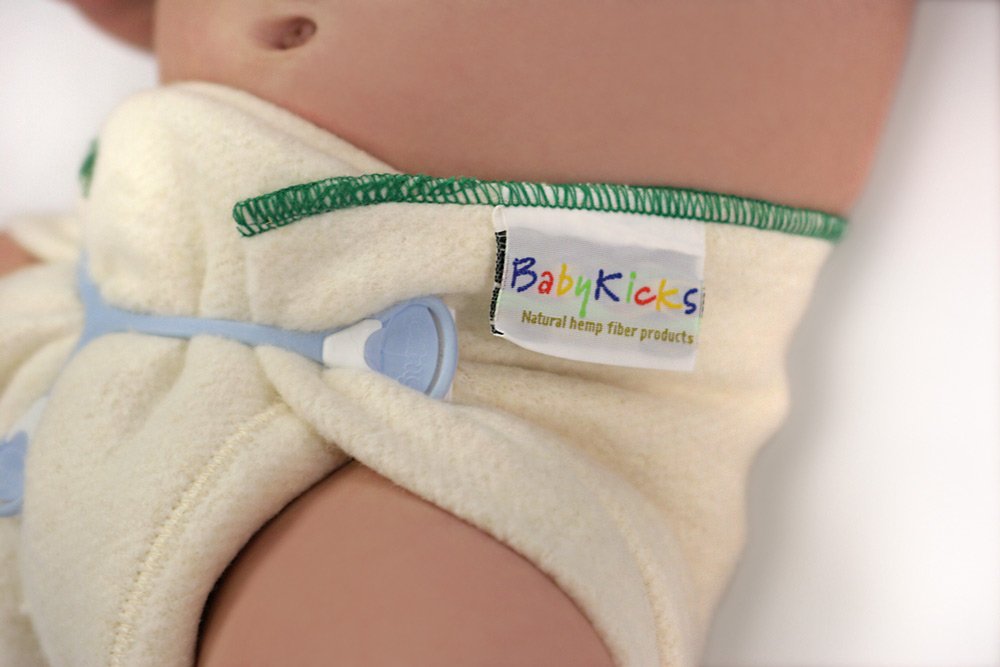 BabyKicks 3 Pack Prefold Diaper, x-Large