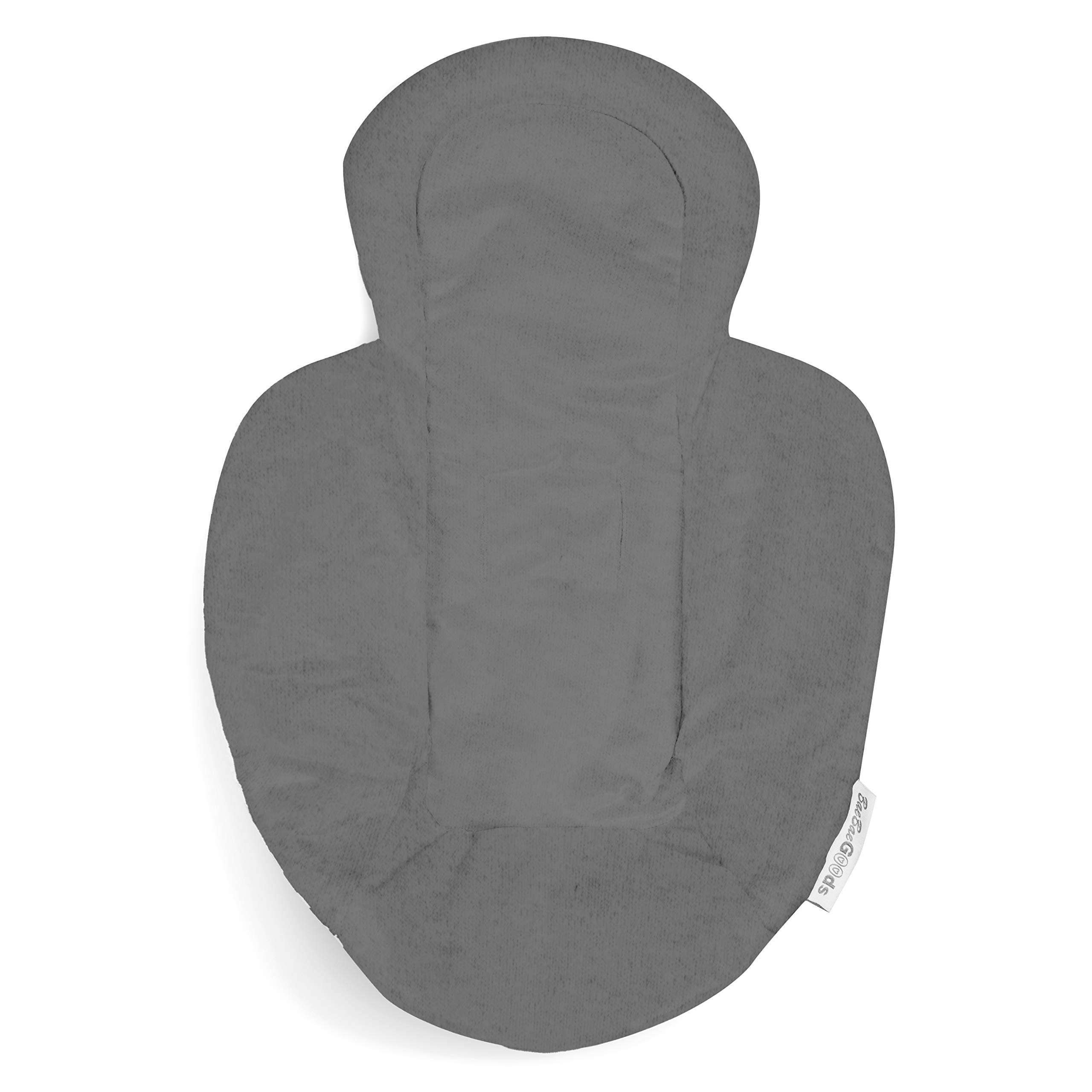 Infant Insert Compatible with 4Moms Mamaroo & Rockaroo – Car Seat Insert 2 Pack – Reversible Infant Car Seat Insert – Rockaroo & Mamaroo Newborn Insert – Soft Plush Minky Car Seat Head Support Insert