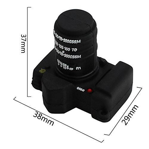 Aneew 32GB 3D Camera Model Pendrive 2.0 USB Flash Pen Drive Memory Stick Thumb Disk Storage Data Photograph Gift