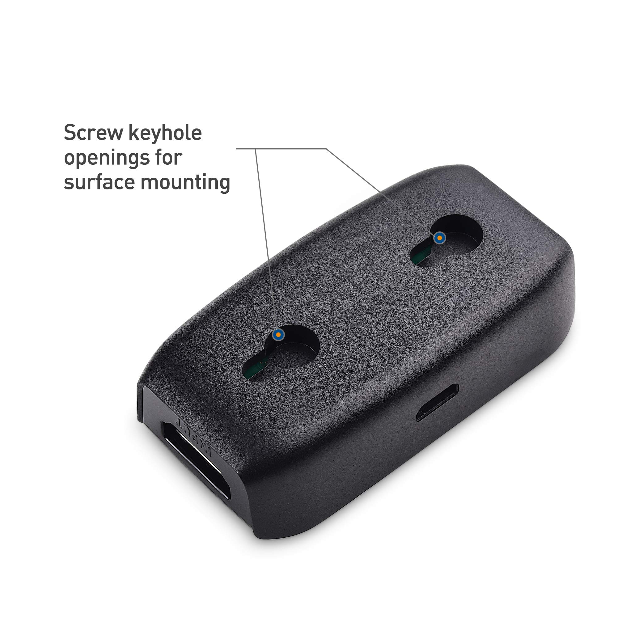 Cable Matters Active HDMI to HDMI Repeater (Female to Female HDMI 2.0 Signal Booster) with 4K 60Hz Resolution and HDR for Blu-ray Player, HDTV, HTC Vive, Oculus Rift VR Headset and More