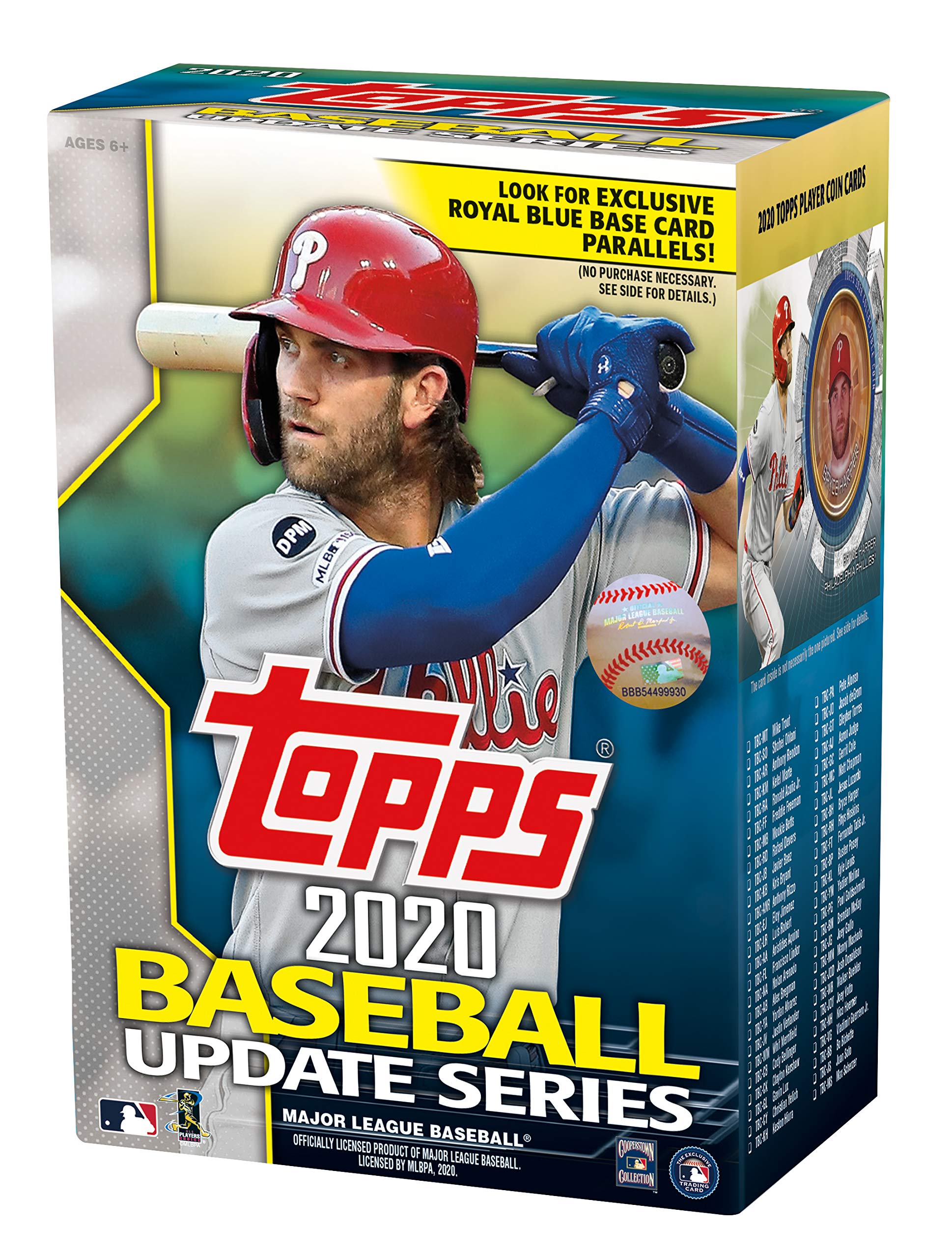 2020 Topps MLB Baseball Update Series Retail Blaster Box