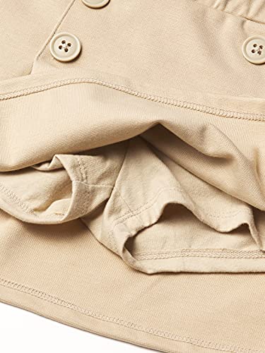 The Children's Place baby girls And Toddler Button Skort, Sandy 2 Pack, 5T US
