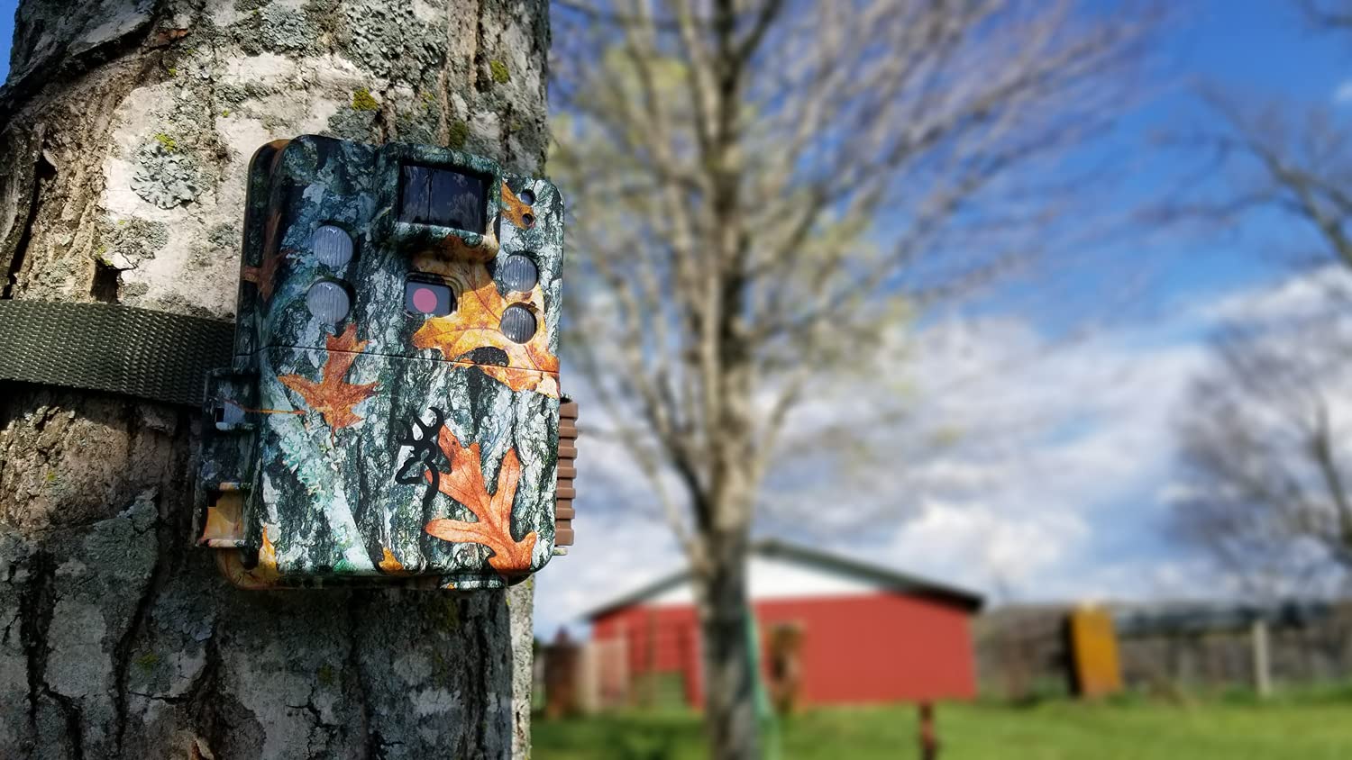 Browning Trail Cameras Strike Force HD Pro-X Camera with 32 GB SD Card,Batteries,and Spudz Microfiber Cloth Screen Cleaner
