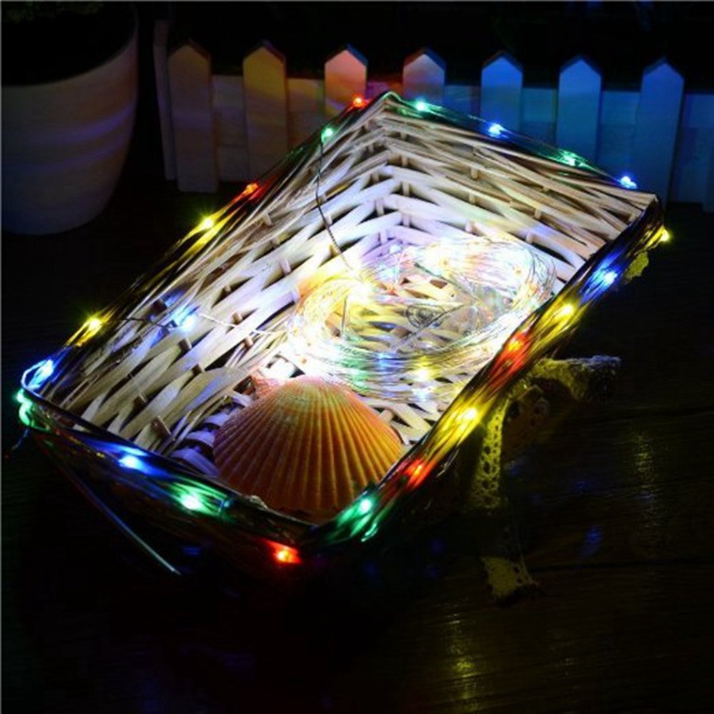 AICase Solar Outdoor String Lights, 72 ft 200 LED String Lights, Christmas Decorative Lights for Garden, Patio, Home, Dancing, Wedding (White)