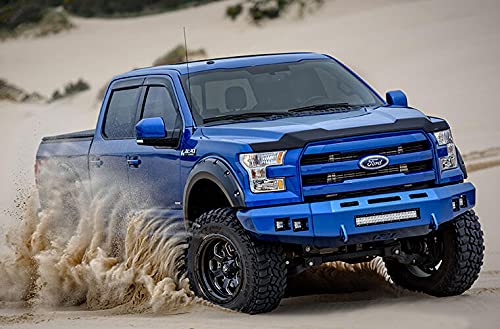 Auto Ventshade [AVS] Aeroskin Hood Protector | 2010 - 2018 Dodge Ram 2500, 3500, Low Profile/Flush - Smoke | 322051