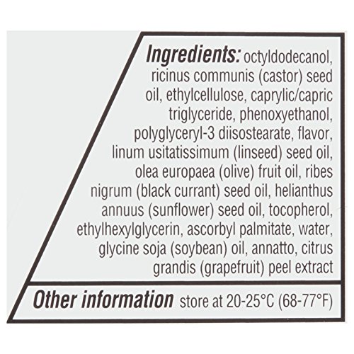 Chapstick Total Hydration Vitamin Enriched Lip Oil, Non Tinted, Vitamin c, vitamin E, Contains Omega 3 6 9, Peach Tea Flavor, 0.23 Fl Oz (Pack of 1)