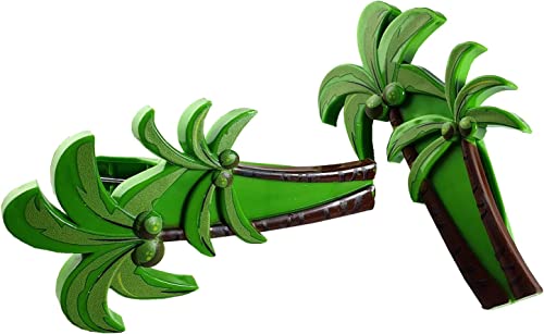 3 Set (6 Ct) Coconut, Pineapple, Cactus Beach Towel Clips Jumbo Size for Beach Chair, Cruise Beach Patio, Pool Accessories, Household Snacks Clip, Baby Stroller Clips by C&H Solutions