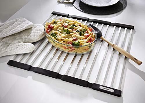 BLANCO 238483 Folding mat, 440 mm, Black/Silver