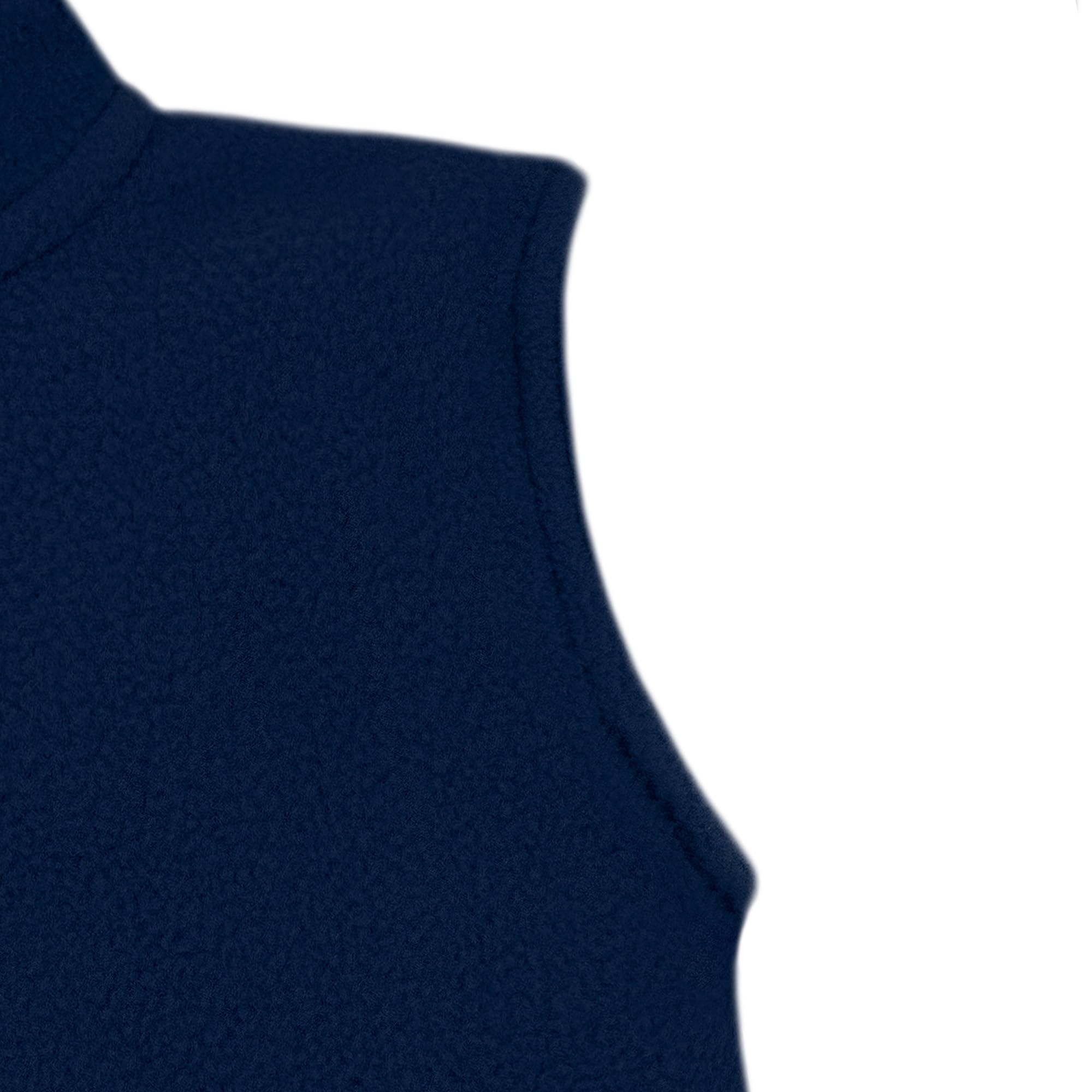 Creative Knitwear College Baby NCAA Officially Licensed Polar Fleece Vest - Syracuse Orange Logo - Navy - 12 Months