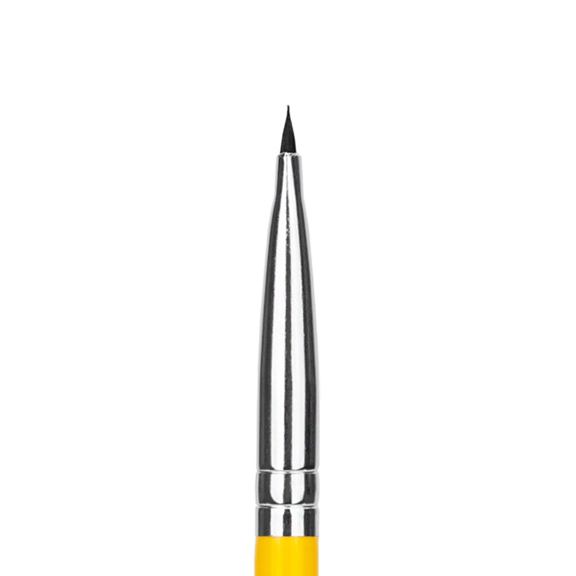Bdellium Tools Professional Makeup Brush - Studio Series 761 Tight Liner - With Soft Synthetic Fibers, For Precise Application of Eyeshadow (Yellow, 1pc)