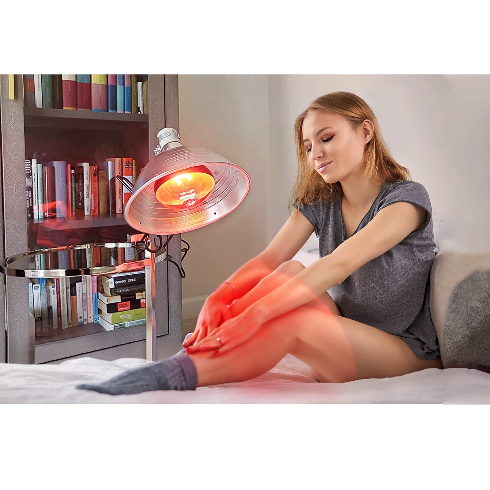 150 Watt Heat Lamp Bulb, Red Light Therapy Bulb, Incandescent Infrared Light Bulb