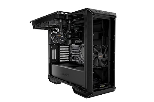 be quiet! Dark Base 700 | ATX Midi Tower PC Case| 2 Pre-Installed Pure Wings 2 Fans | RGB LEDs | Tempered Glass Window | Black | BGW23
