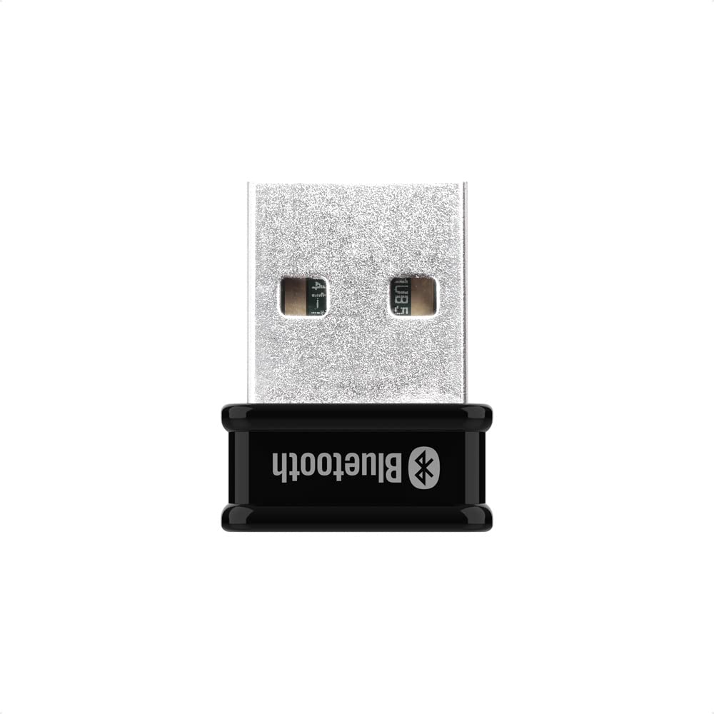 Edimax Bluetooth Adapter for PC, BT 5.0 EDR Nano USB Dongle, Fast Transfer, Bluetooth Headphones Headset Speakers Keyboard Mouse, Win 10/11 Plug-n-Play, Linux/Mint 21 Plug-n-Play, BT-8500