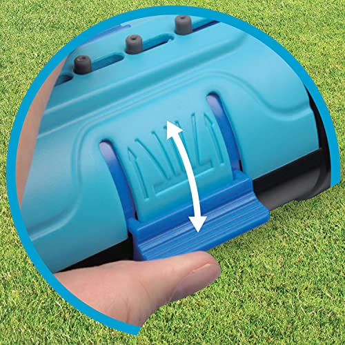 Aqua Joe SJI-TLS20 20-Nozzle Turbo Oscillation Sprinkler with Range, Width and Flow Control