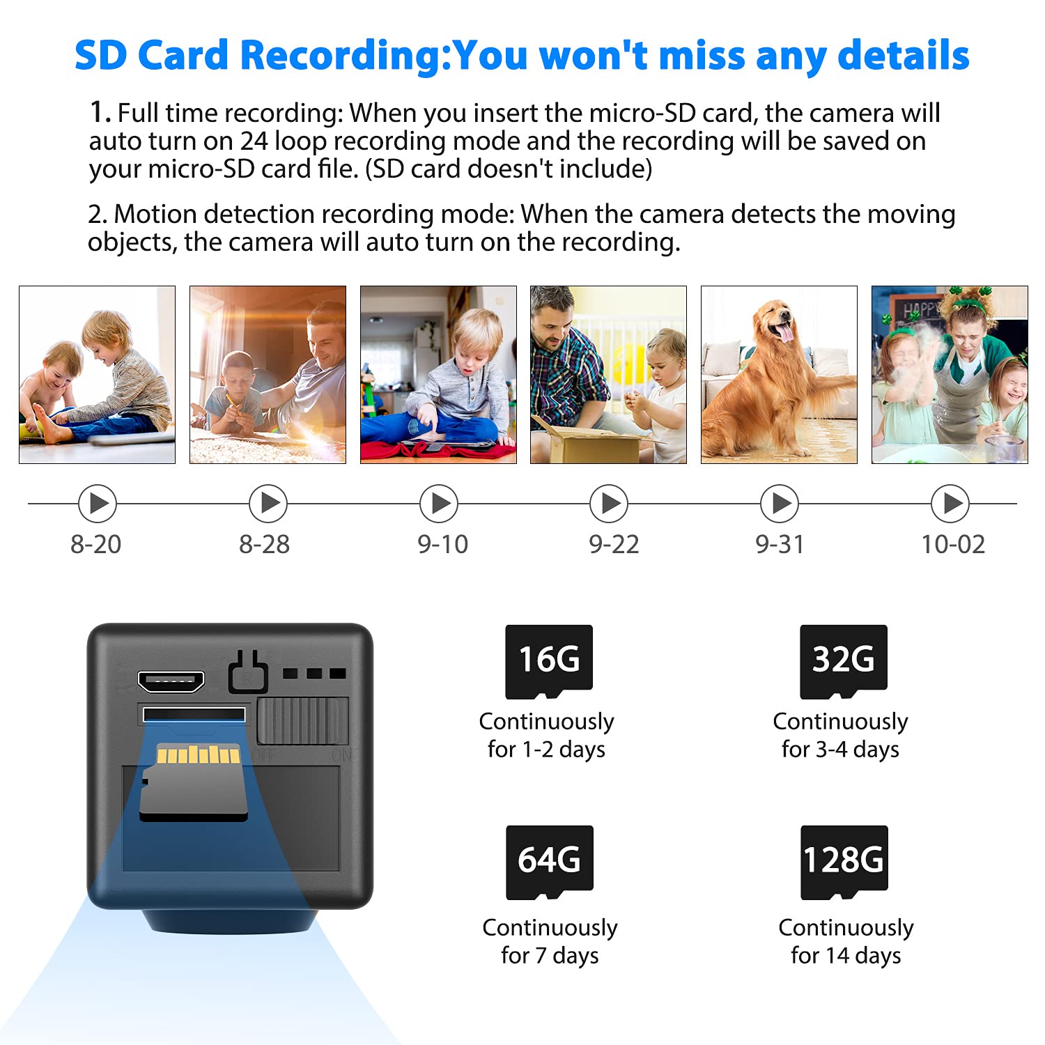 Jayol 2022 Hidden Camera Detector, Mini Spy Camera with Audio, HD 4K Wireless Hidden Live Stream, Night Vision and Motion Activated Spy Cam Nanny Cam, Security Camera for Home and Outdoor