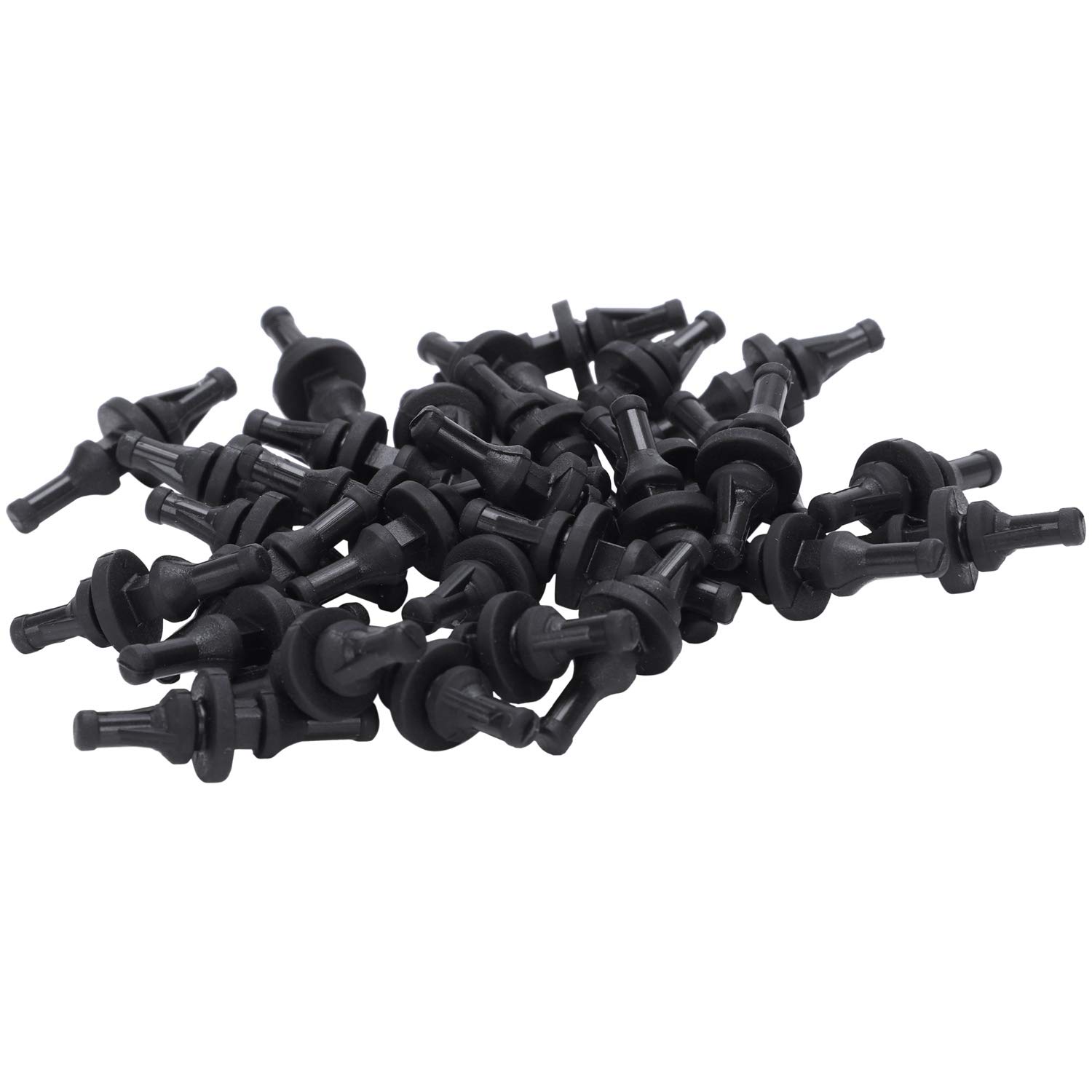 GFHFG 32 PCS Rubber Anti Vibration Mount Screw Pin,for PC Case Fans Anti Vibration