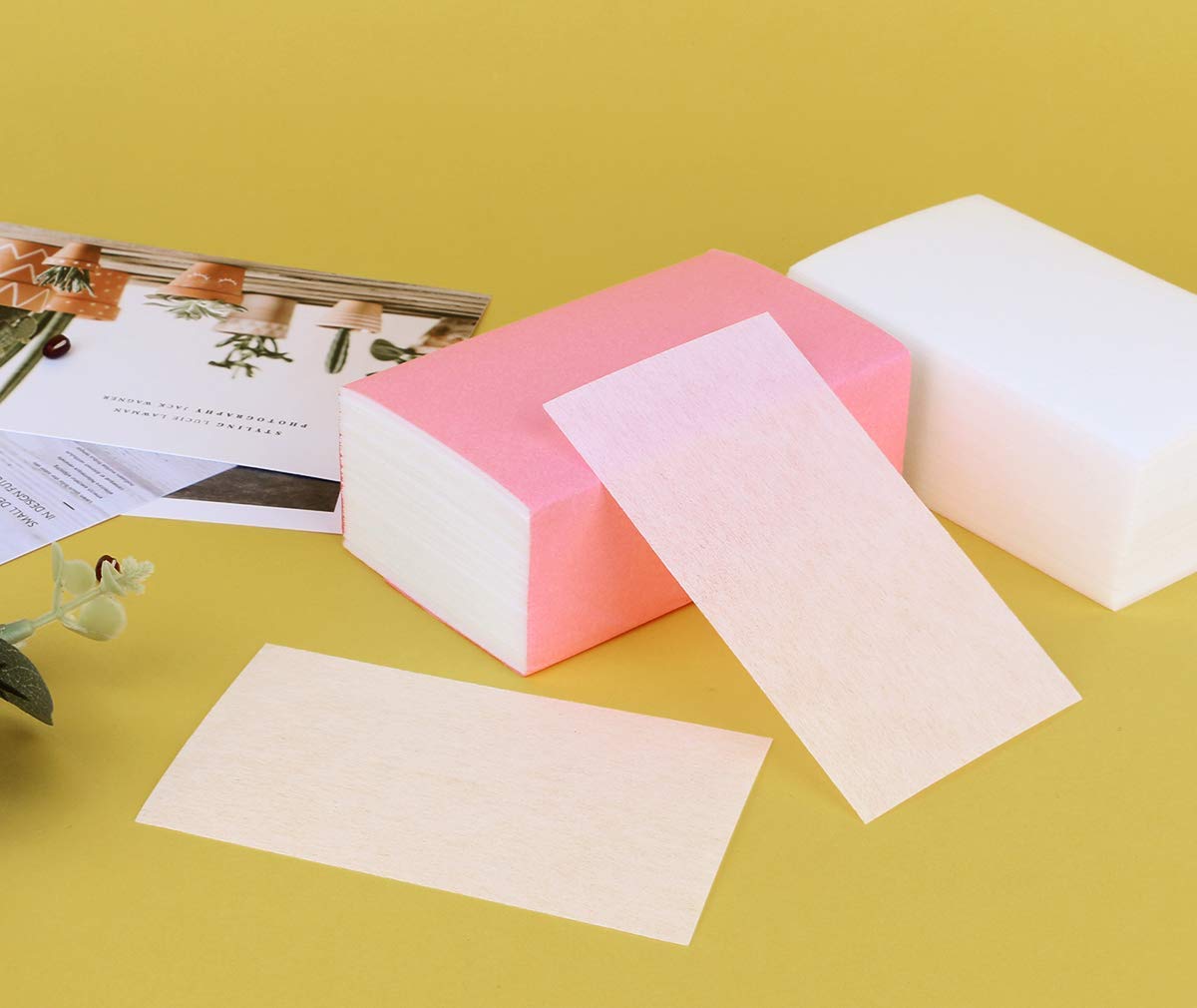 Beomeen Hair Perms Paper, 360 Sheets Salon Perm End Papers Hair Curling Paper Hairdressing Styling Tool for Hair Perming Hair Perm Rods Pads 3 Pack