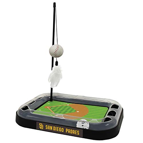 Pets First SAN Diego Padres Baseball Cat Scratcher Toy