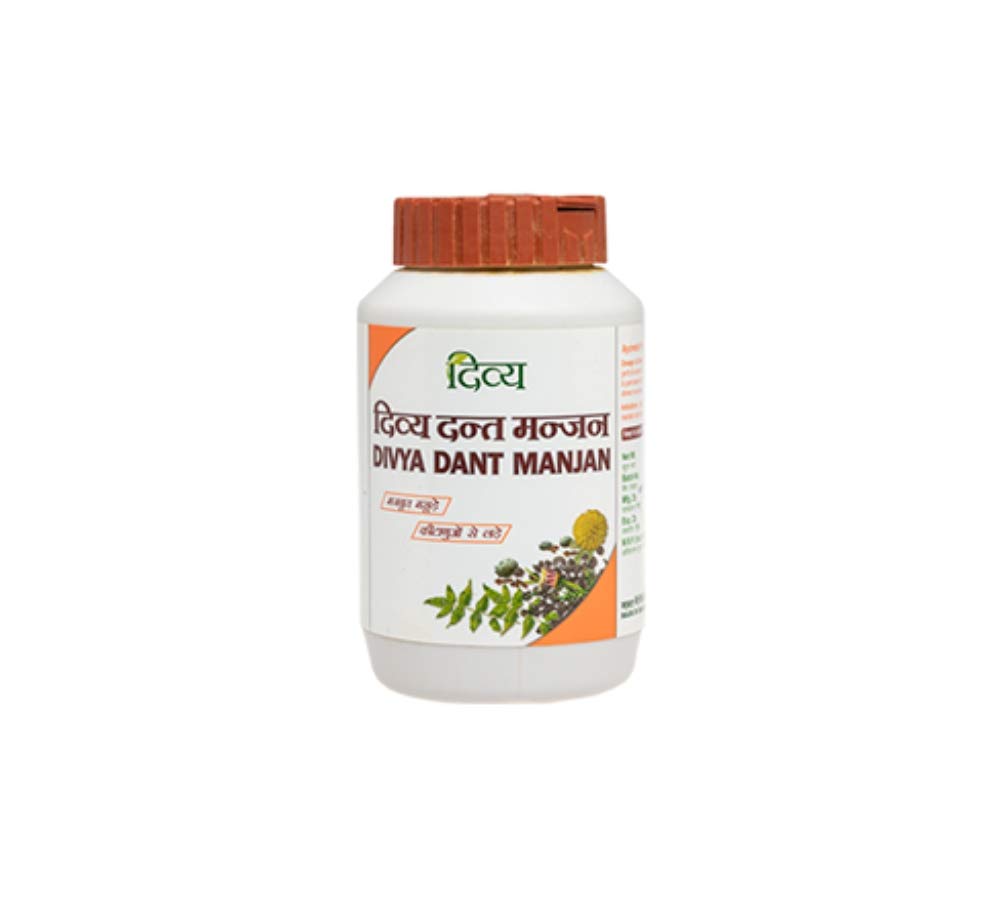Baba Ramdev Patanjali DIVYA DANT MANJAN, 100gm Natural Herbal