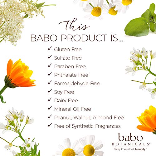 Babo Botanicals 70+% Organic Tinted Mineral Lip Conditioner SPF 15, Water-Resistant Lip Balm, Wild Rose - 0.15 oz.