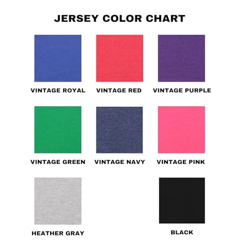Custom Football Sport Jersey Toddler & Child Personalized with Name and Number (4T, Vintage Royal)