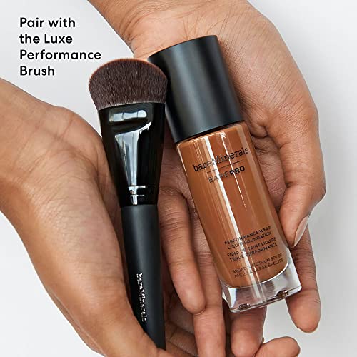 bareMinerals Barepro Performance Wear Liquid Foundation SPF 20, Breathable Makeup for Face, Full Coverage, 24HR Wear, Natural Matte Finish, Vegan (Natural 11)