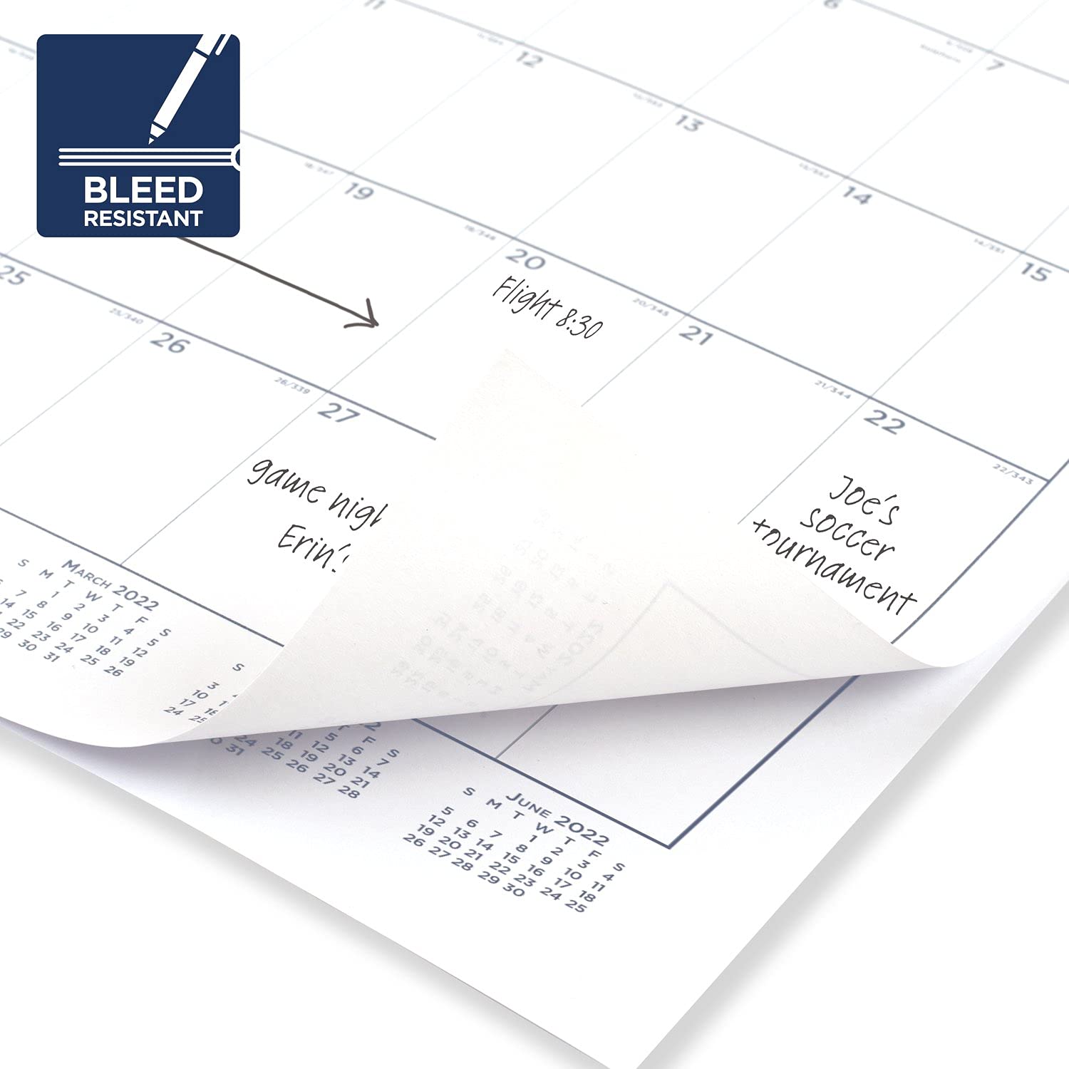 2022 Desk Calendar by AT-A-GLANCE, Monthly Desk Pad, 21-3/4" x 17", Large (SK2400)