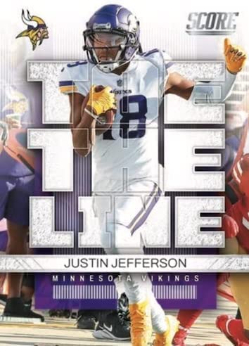2022 Panini Score Football Trading Card Blaster Box - 132 Cards Inside - Trading Cards Total - 6 Packs with 22 Cards Per Pack