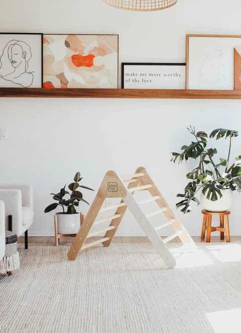 Joey CO. Montessori Climbing Triangle, Montessori Style Indoor Play Gym for Children, CPSIA Tested Waldorf Triangle for Toddlers and Kids