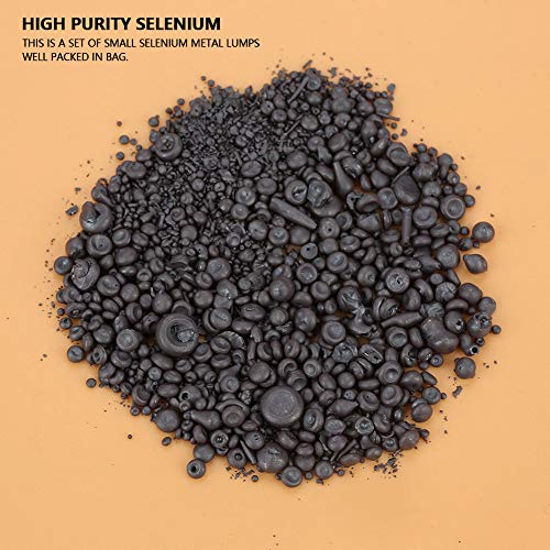 99.99% Selenium Metal Se Metal Element High Purity Selenium Small Lumps Sample 10g / 0.4oz Industrial Welding Welding Rods and Wires