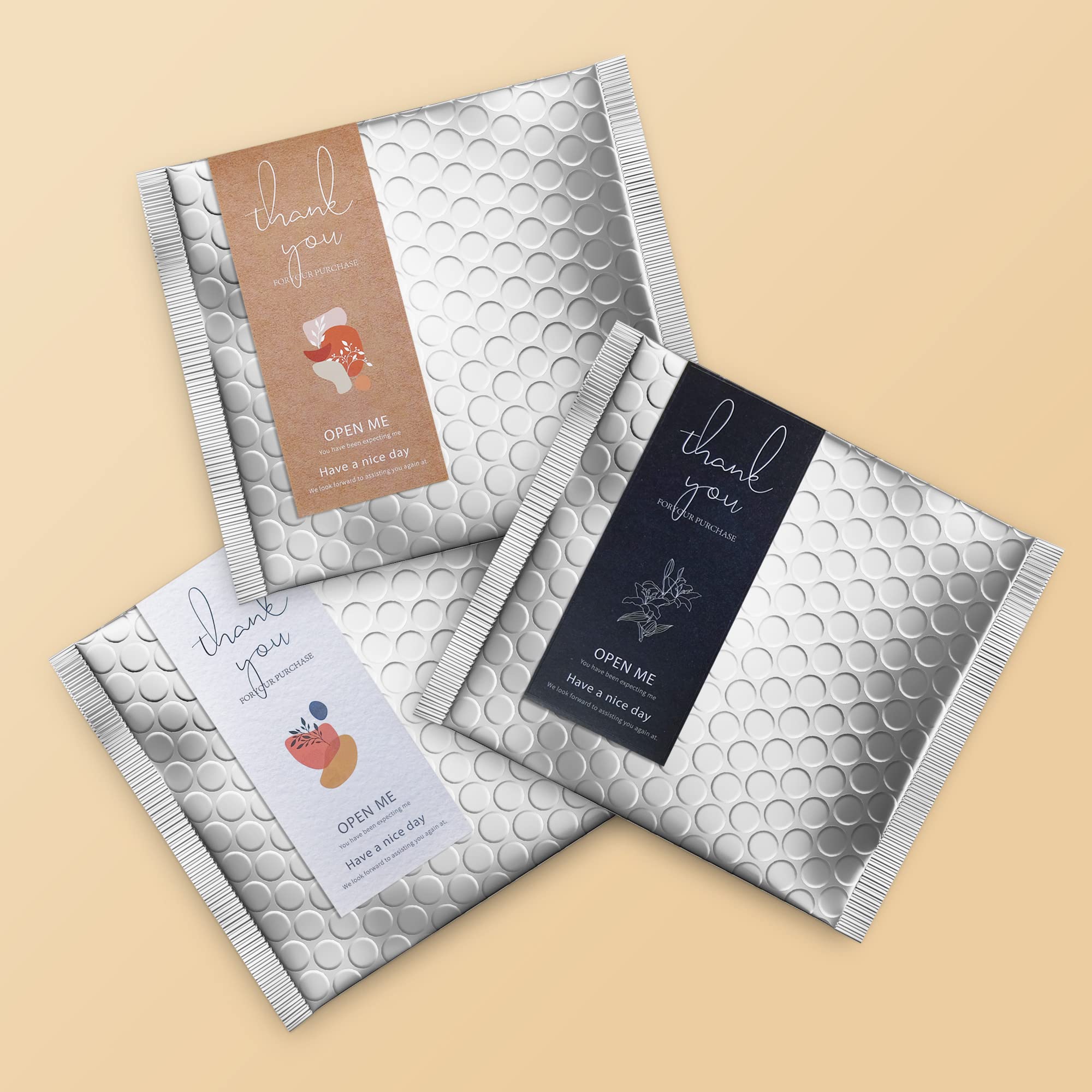 3 Pack Box Seal Stickers-150pcs, Rectangle Package Labels, Decorative Baking Sealing Decals for Business Letter Envelope Seal Gift Packaging Customer Mailer Box Retail Bag (1)