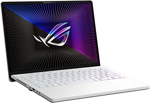 ASUS 2023 Newest ROG Zephyrus Gaming Laptop, 14" WQXGA Display, AMD Ryzen 9 6900HS up to 4.9GHz, AMD Radeon RX 6700S Graphics, 32GB RAM, 1TB SSD, Wi-Fi 6E, Backlit Keyboard, Windows 11 Home, White
