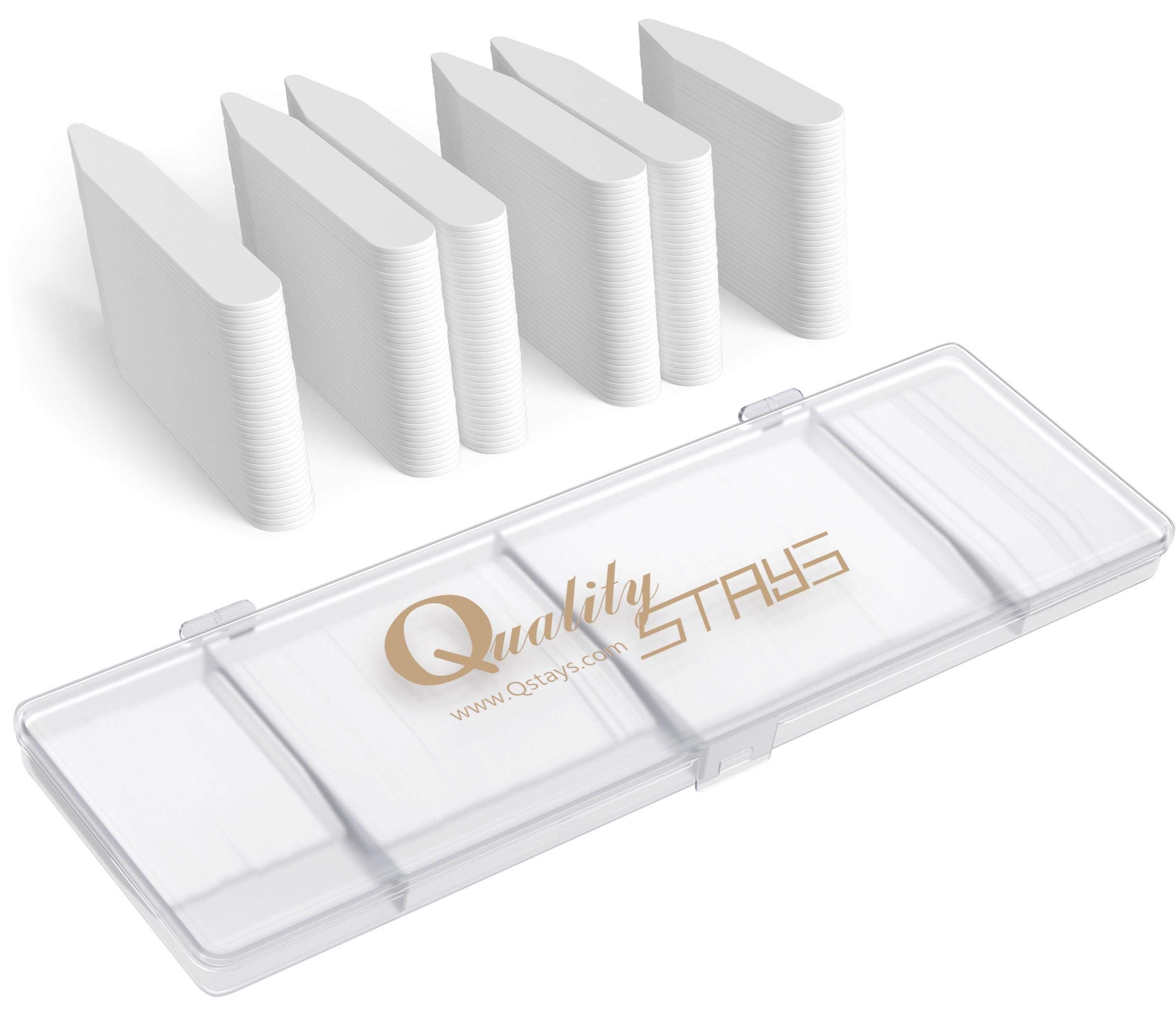 220 Plastic Collar Stays in a Divided Box - 4 Sizes